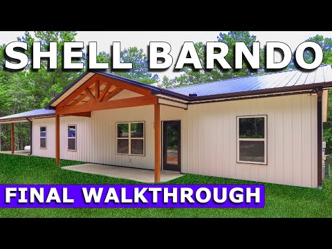 Shell Barndo Plans – Bryanmark Construction, LLC